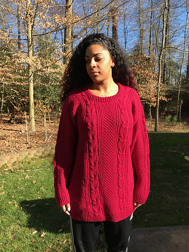 Ravelry: Inverness Sweater pattern by Linda Marveng
