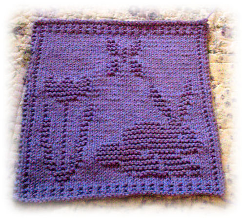 Ravelry: Bunny Hop Cloth pattern by Alli Barrett
