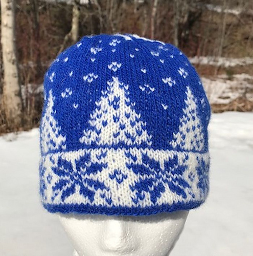 Ravelry: Winter's Eve Hat pattern by Knitwits Heaven