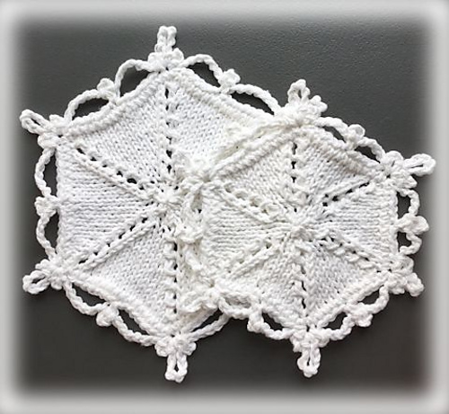 Ravelry: Snowflake Shape pattern by Knitwits Heaven