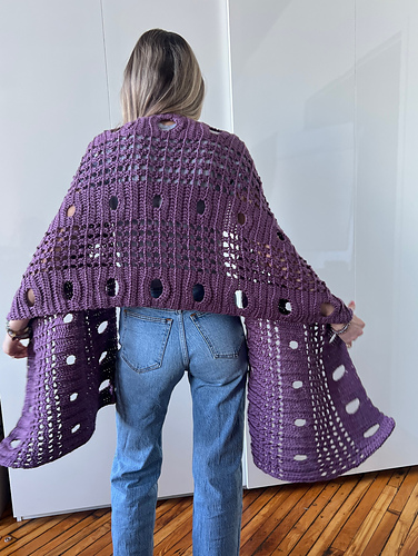 Ravelry: Circles of Solace Wrap Shawl pattern by Sonja Hood