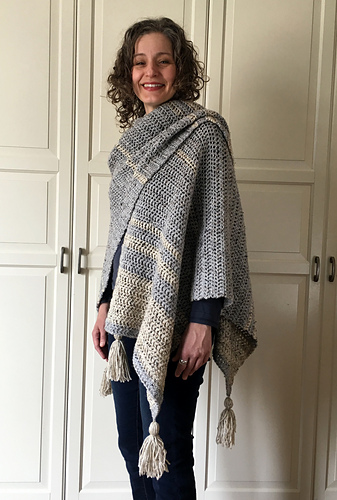 Ravelry: Easy Breezy Ruana pattern by Sonja Hood