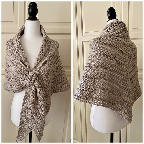 Ravelry: Oh-So-Pretty-Easy Triangle Shawl pattern by Sonja Hood