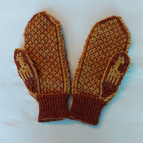 Ravelry: George Giraffe Mitten pattern by Sharon Oliveira