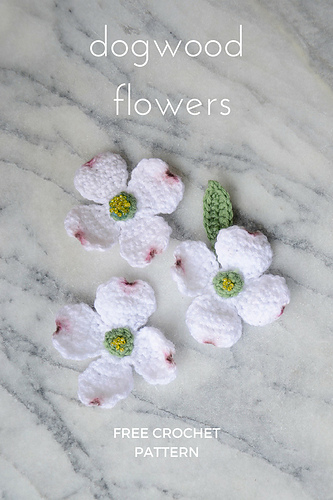 Ravelry: Dogwood Flower pattern by Picot Pals