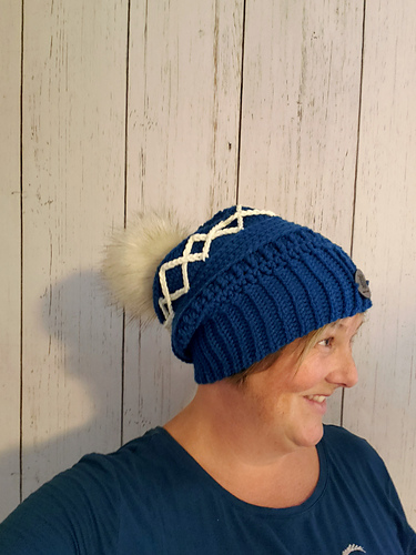 Ravelry: Randa Slouch Hat pattern by Faydra Kenning