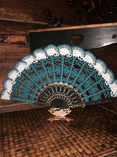 Ravelry: Pineapple Hand Fan pattern by Kody Moreno