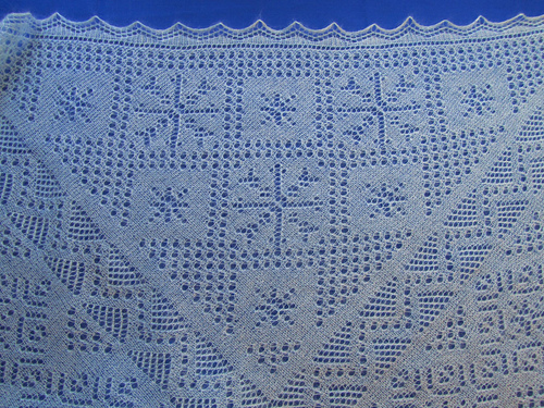 Ravelry: White Snow triangle pattern by Svetlаnа Loginovа