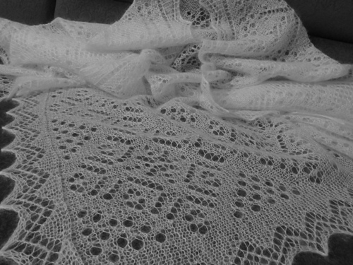 Ravelry: White Snow triangle pattern by Svetlаnа Loginovа