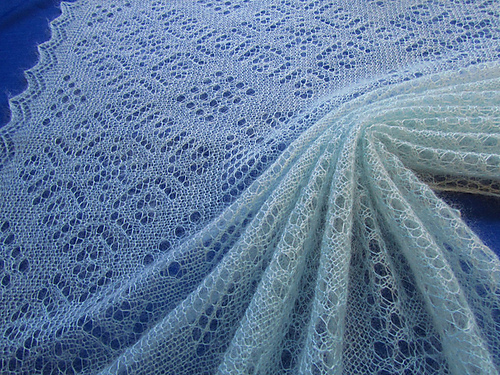 Ravelry: White Snow triangle pattern by Svetlаnа Loginovа