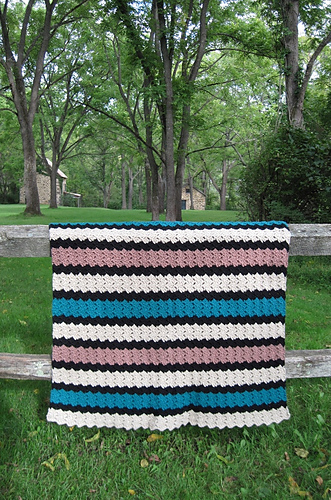 Ravelry: Meandering Rows Afghan pattern by Alison Dean