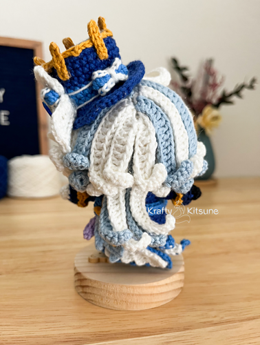 Ravelry: Chibi Furina Amigurumi pattern by Krafty Kitsune