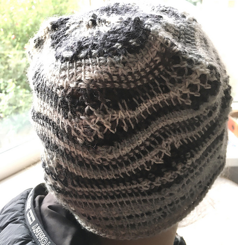 Ravelry: Diamond River Beanie pattern by Hayley Joanne Robinson
