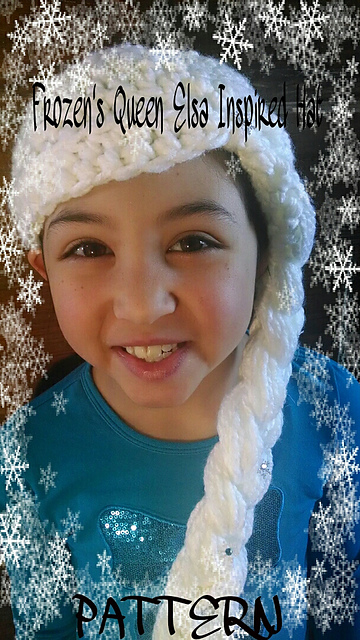 Ravelry: Frozen's Queen Elsa Inspired Hat pattern by B~Wear Designs