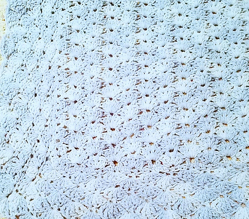 Ravelry: Baby Blue Cotton Blanket pattern by Kris Moore