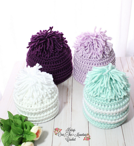 Ravelry: Wendy Ridge Beanie pattern by Kris Moore