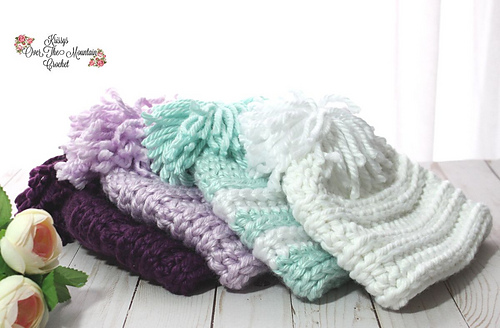 Ravelry: Wendy Ridge Beanie pattern by Kris Moore