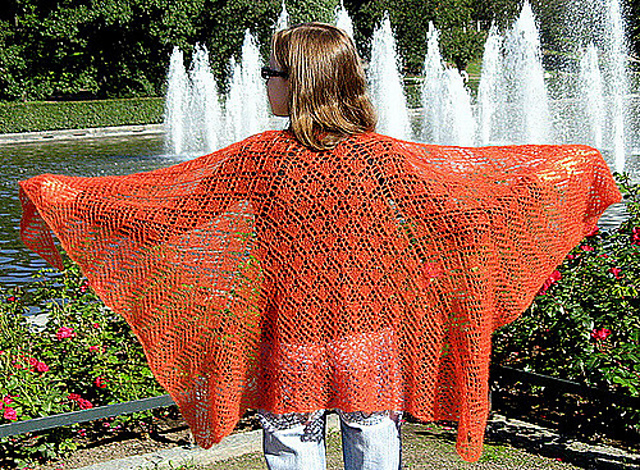 Ravelry: Midnight Sun Shawl pattern by Kristel Nyberg