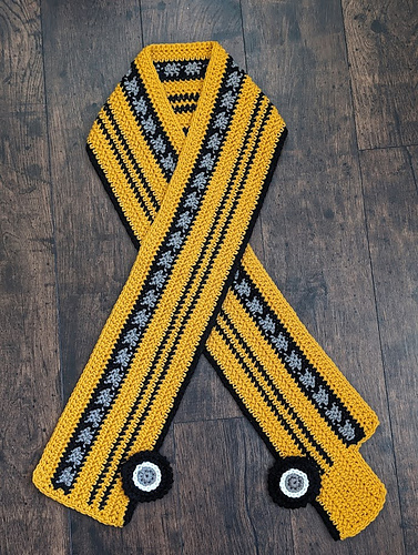 Ravelry: Wheels on the Bus Scarf pattern by Kristen Patton