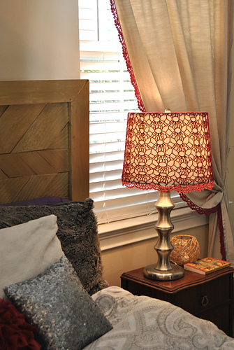 Ravelry: Million Dollar Red Beaded Lampshade pattern by Kristin Omdahl