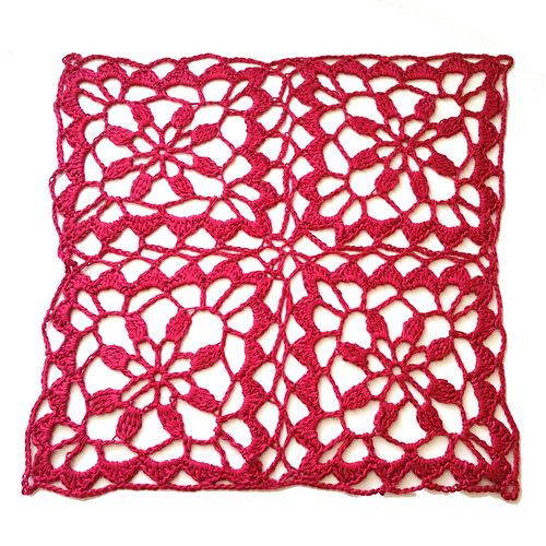 Ravelry: Million Dollar Red Motif pattern by Kristin Omdahl