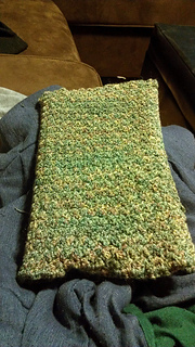 Ravelry: Adjustable book cover with pocket pattern by Iga Pączek