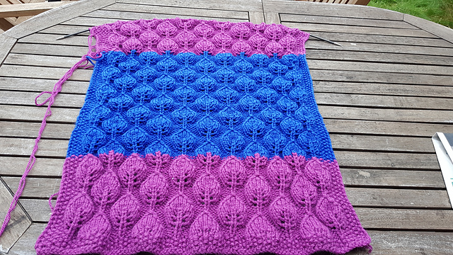 Ravelry: Lacy Leaf Afghan pattern by Patons