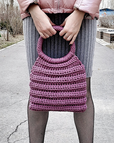 Ravelry: Crochte Bag Wave pattern by KseniyaDesign