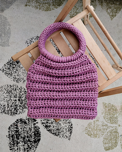 Ravelry: Crochte Bag Wave pattern by KseniyaDesign
