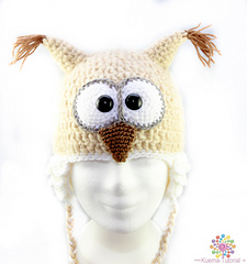 Ravelry: Motiv Hat Hedwig pattern by Kuema Tutorials