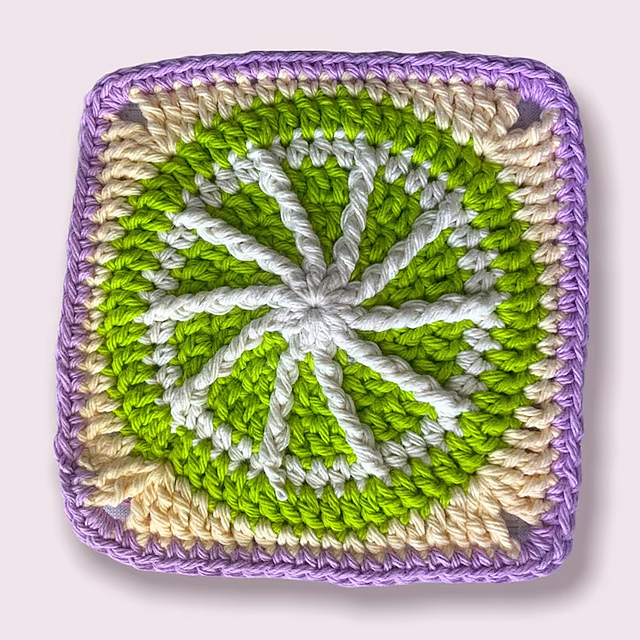 Ravelry: Fruit Slice Granny Square pattern by Brittany Ortiz
