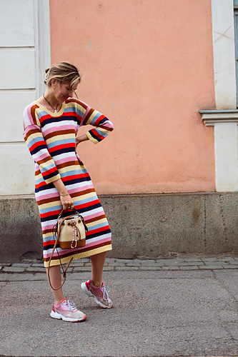 Ravelry: Stripe Hype Dress pattern by Veronika Lindberg