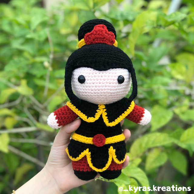 Ravelry: Azula | Avatar the Last Airbender pattern by Kyra See
