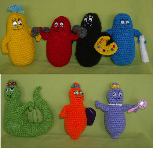 Ravelry: Barbapappa-Family pattern by Marleen Hartog