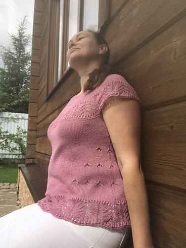 Ravelry: Linen top pattern by Elena Lebedeva