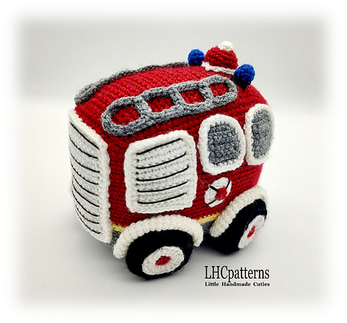 Ravelry: Fire Engine / Fire Truck pattern by Kristine Kuluka
