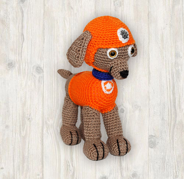 Ravelry: Zuma Pup Paw Patrol pattern by Kristine Kuluka
