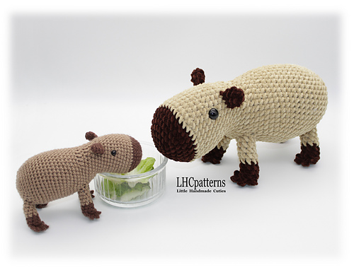 Ravelry: Seamless Capybara pattern by Kristine Kuluka