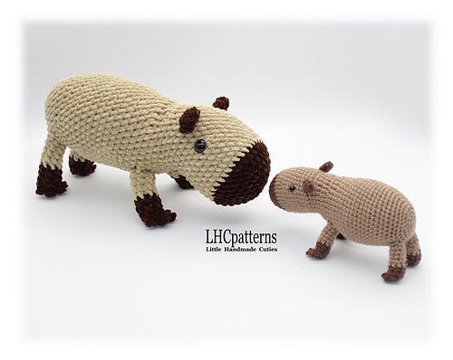 Ravelry: Seamless Capybara pattern by Kristine Kuluka