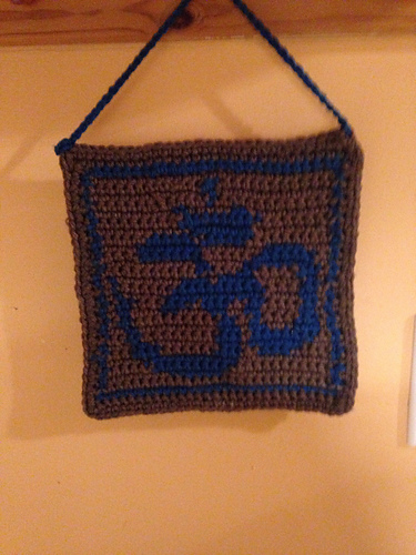 Ravelry: AUM OM Symbol Chart Graph pattern by Maria Merlino