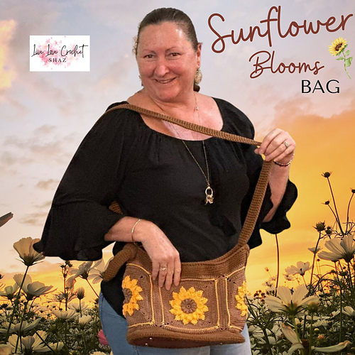 Ravelry: Sunflower Blooms Bag pattern by Sharon Morrison