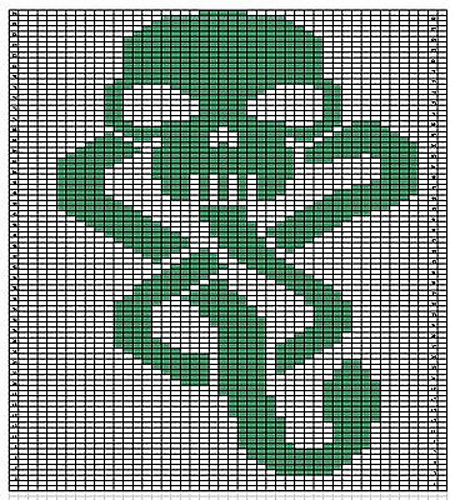 Ravelry: The Dark Mark: a chart pattern by Lauren Scungio