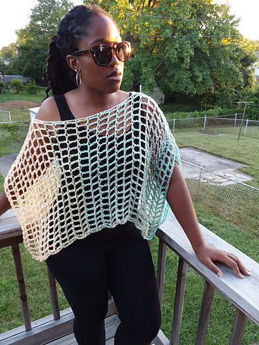 Ravelry: Sassy Mesh Top pattern by Tearsa Thomas