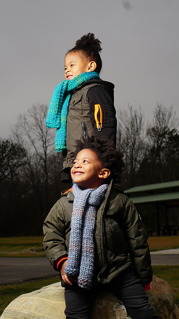 Ravelry: My Little Boys Scarf pattern by Lisa Borum