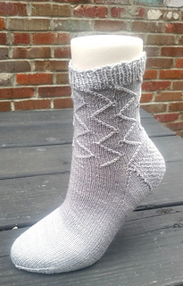 Ravelry: River Bed Socks pattern by Victoria Savery Williams