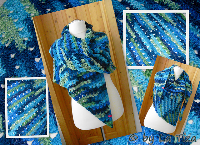 Ravelry: double criss-cross pattern by La Tiza