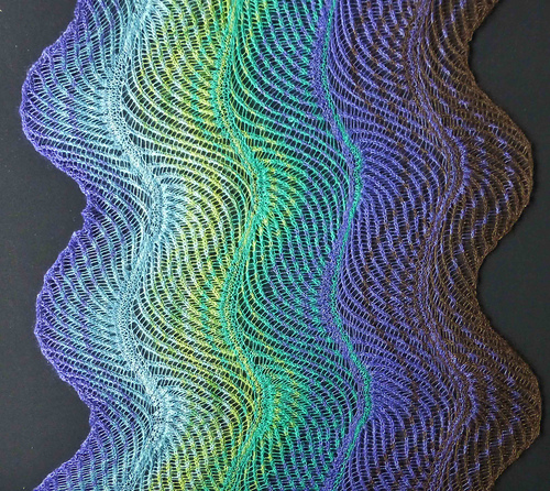 Ravelry: Sound of Waves pattern by Kieran Foley