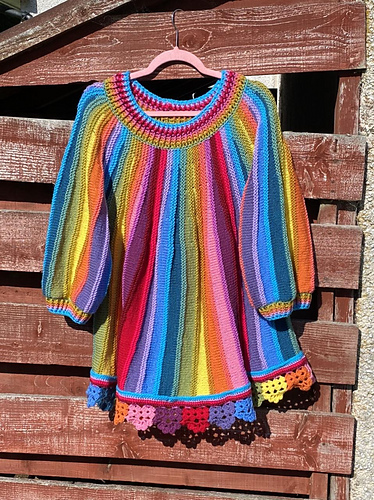 Ravelry: Striped One-Piece Sideways Sweater pattern by Elaine Phillips