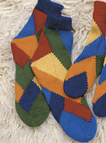 Ravelry: Asymmetrical Socks pattern by Gerdine Crawford-Strong