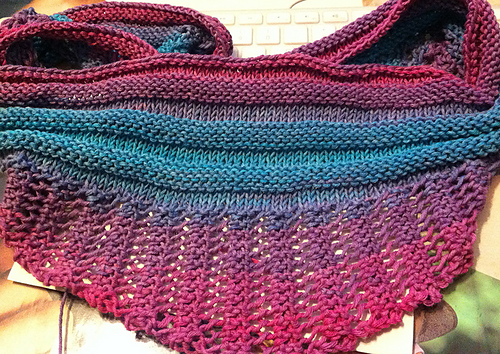 Ravelry: Gallatin Scarf pattern by Kris Basta - Kriskrafter, LLC
